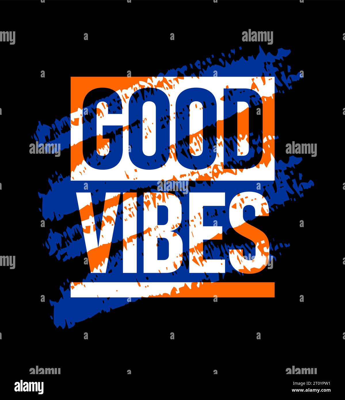 Good vibes motivational stroke typepace design, Short phrases design ...