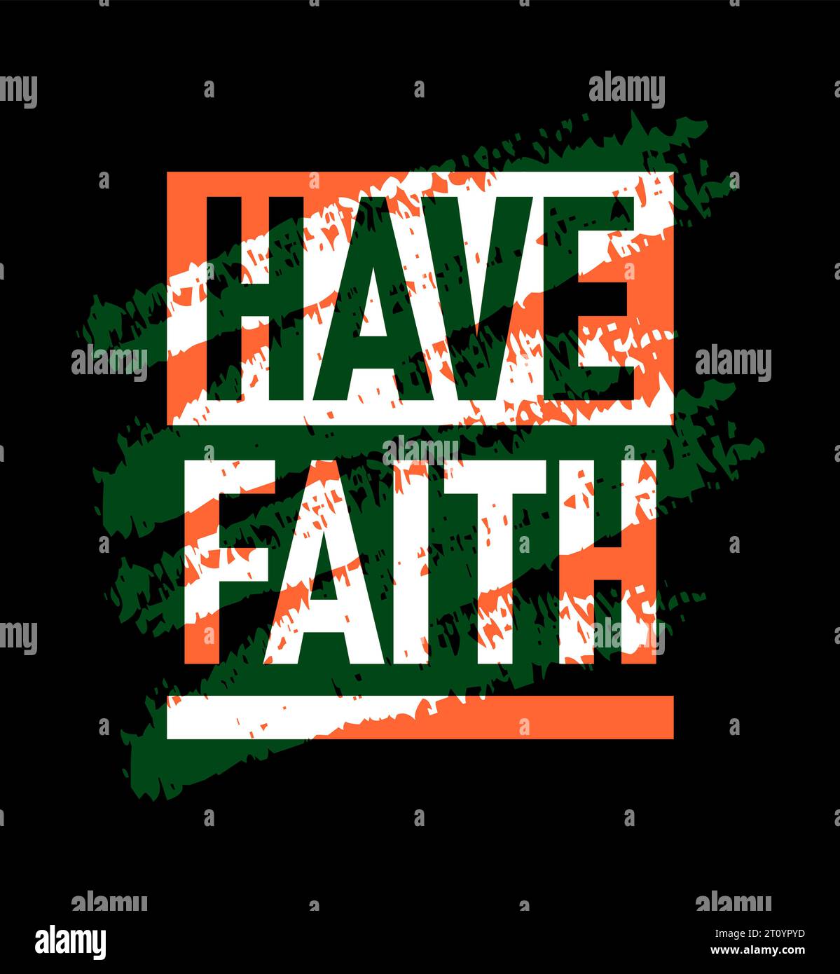 Have faith motivational stroke typepace design, Short phrases design ...