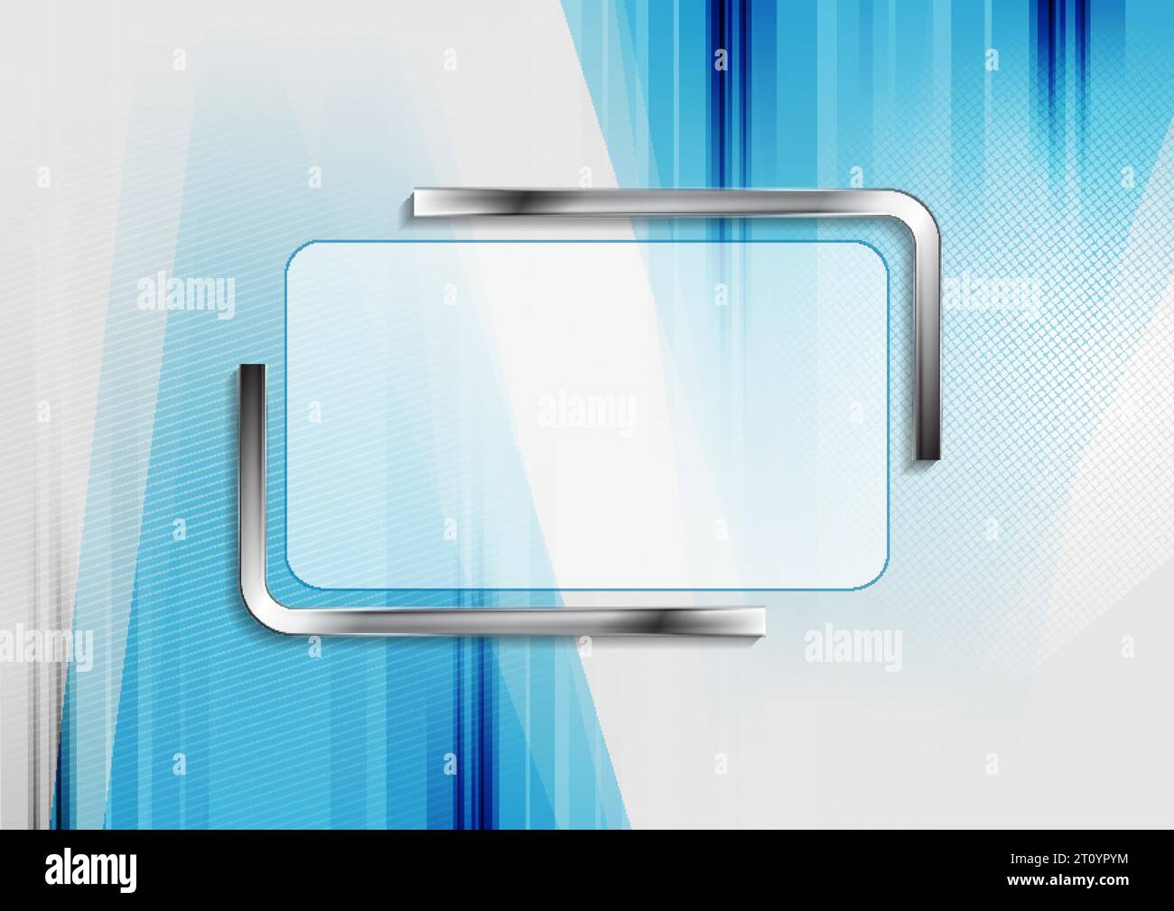 Abstract geometric hi-tech background with metallic framework. Vector ...