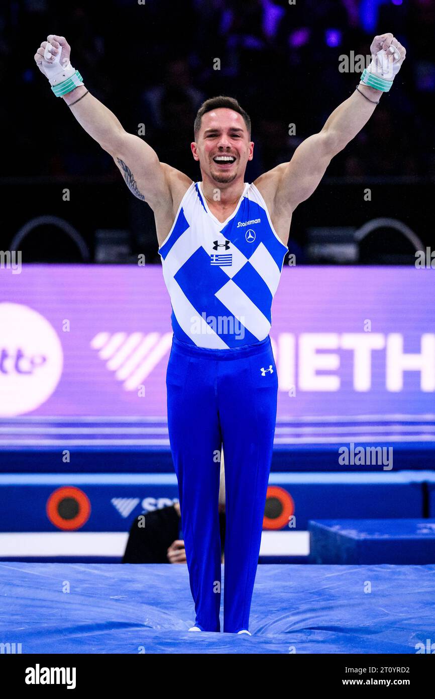 07 October 2023, Belgium, Antwerpen: Gymnastics: World Championship ...