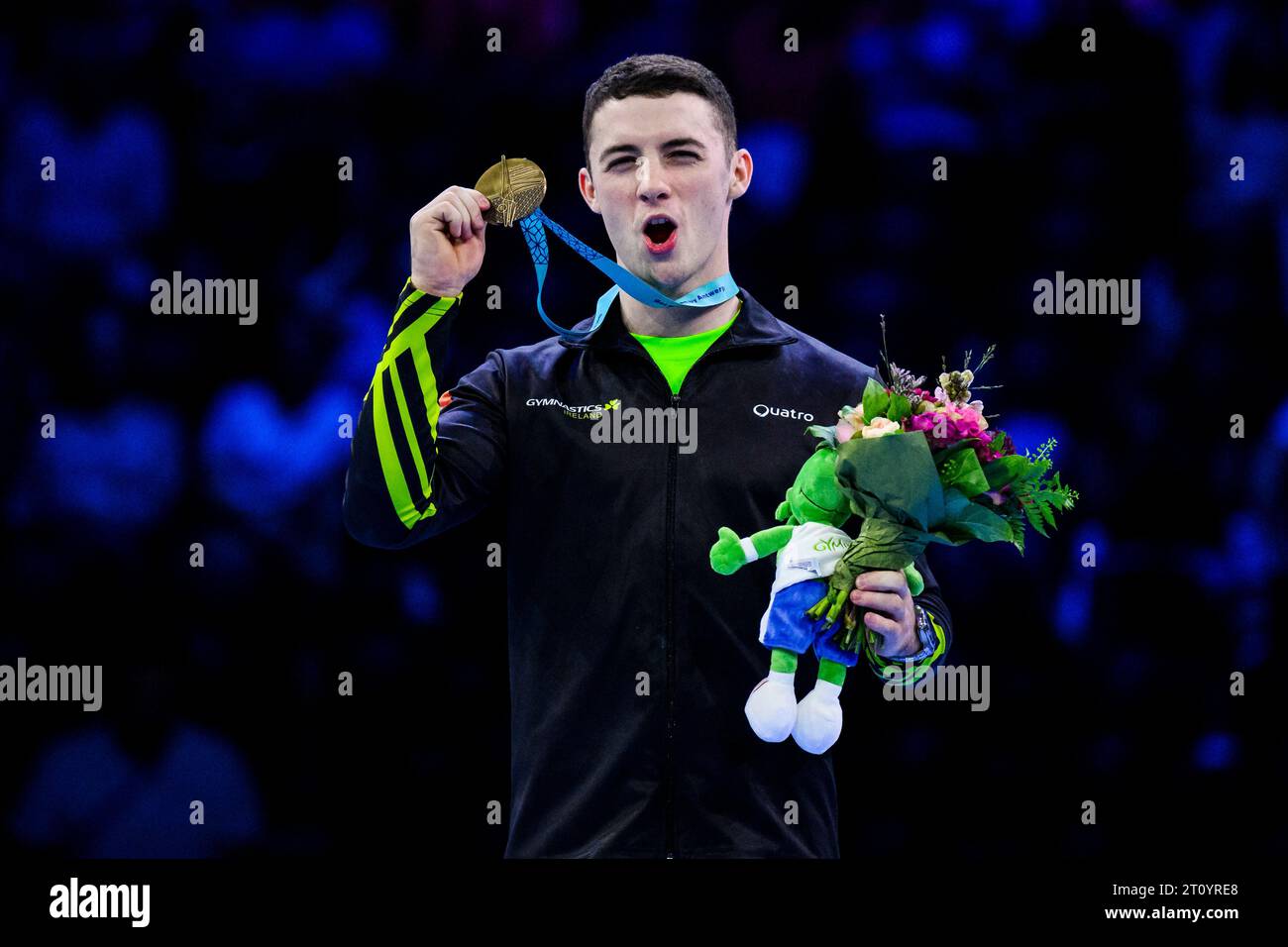 07 October 2023, Belgium, Antwerpen: Gymnastics: World Championships ...