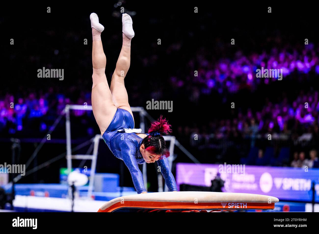 Antwerpen, Belgium. 07th Oct, 2023. Gymnastics: World Championship 2023, Women, Final, Vault ...