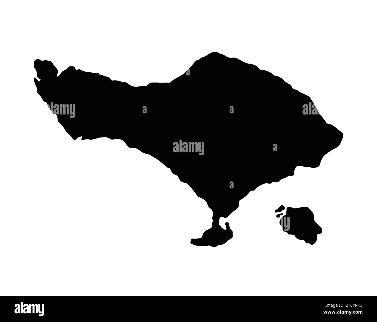 Bali Indonesia island map silhouette region territory, black shape ...