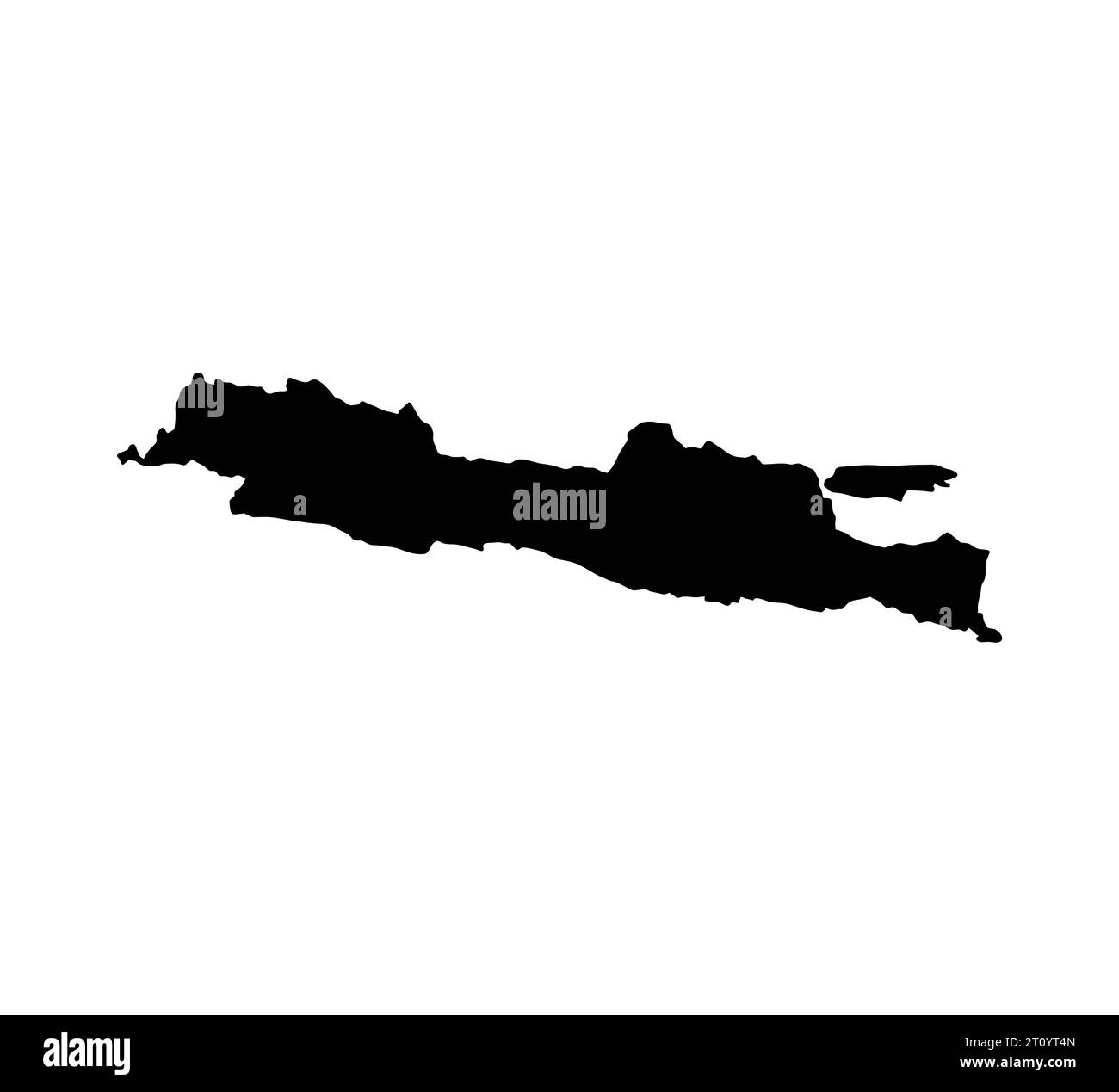 Java Indonesia island map silhouette region territory, black shape ... Java Indonesia island map silhouette region territory, black shape ...
