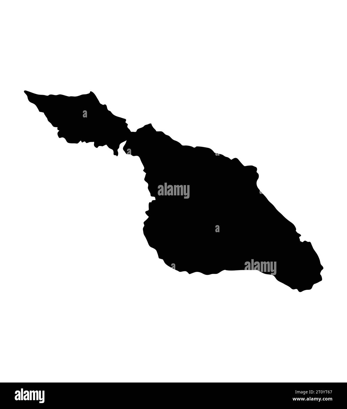 island map silhouette region territory, black shape style illustration ...