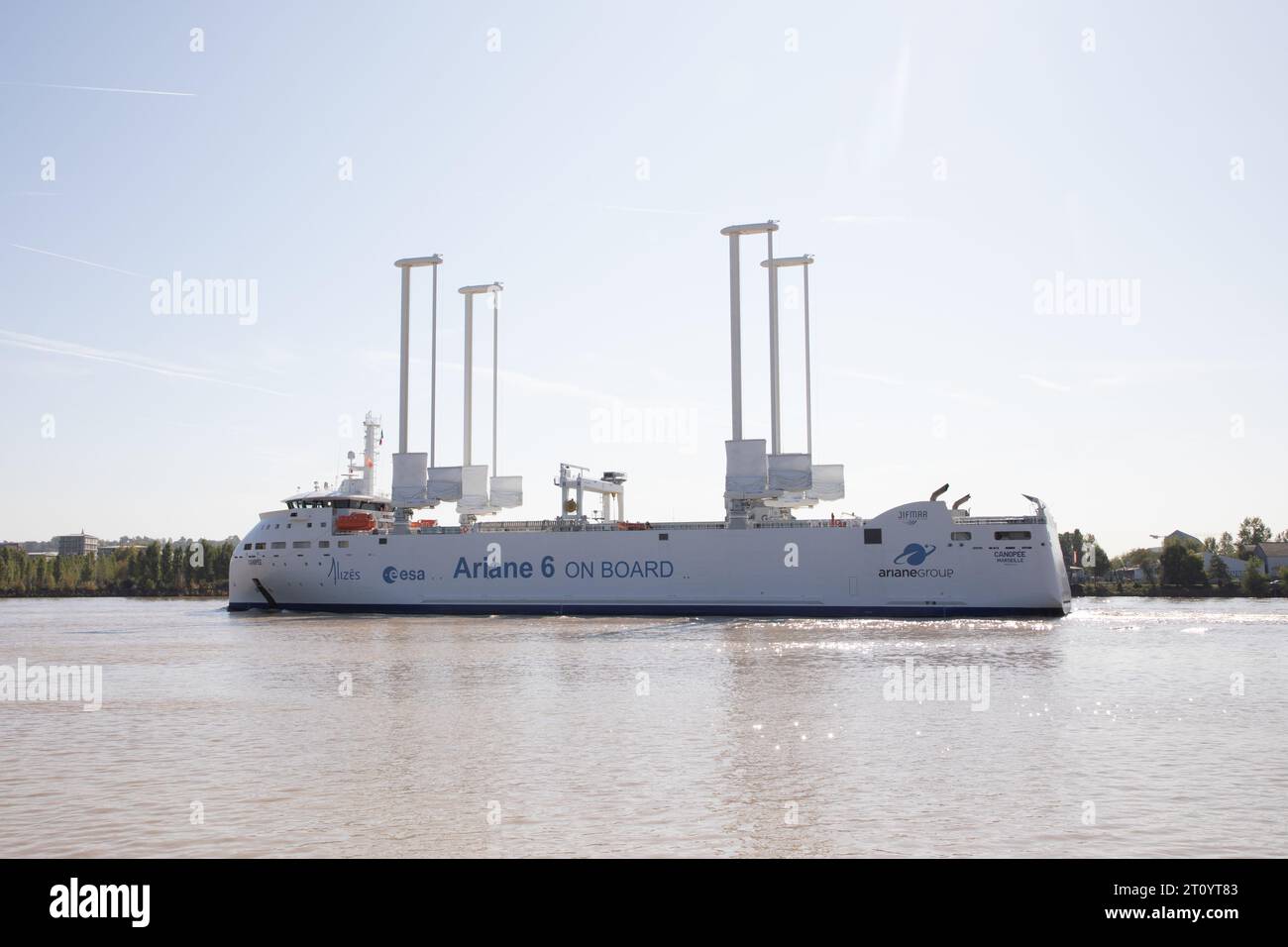 Bordeaux , France - 10 06 2023 : Canopee Canopy ariane French freighter ...