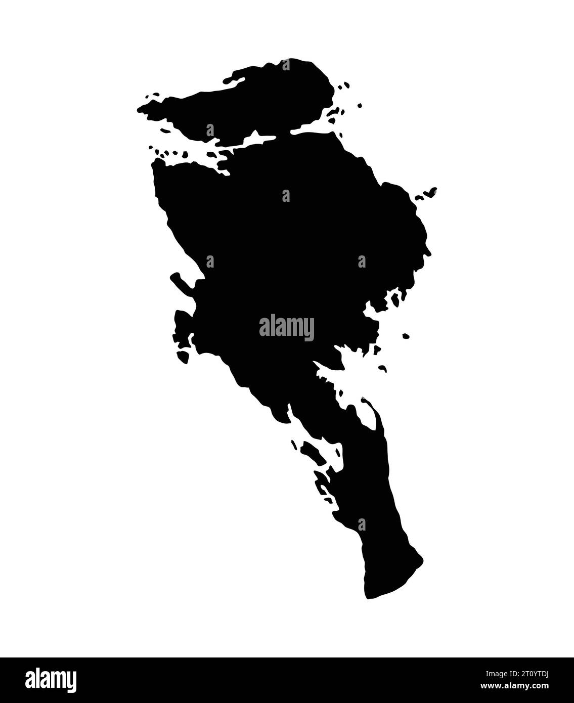 Quadra island map silhouette region territory, black shape style ...