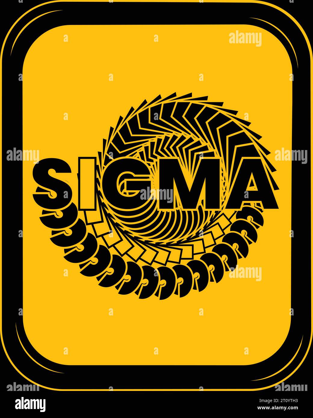 behold the powerful allure of sigma's typography as it boldly emerges ...