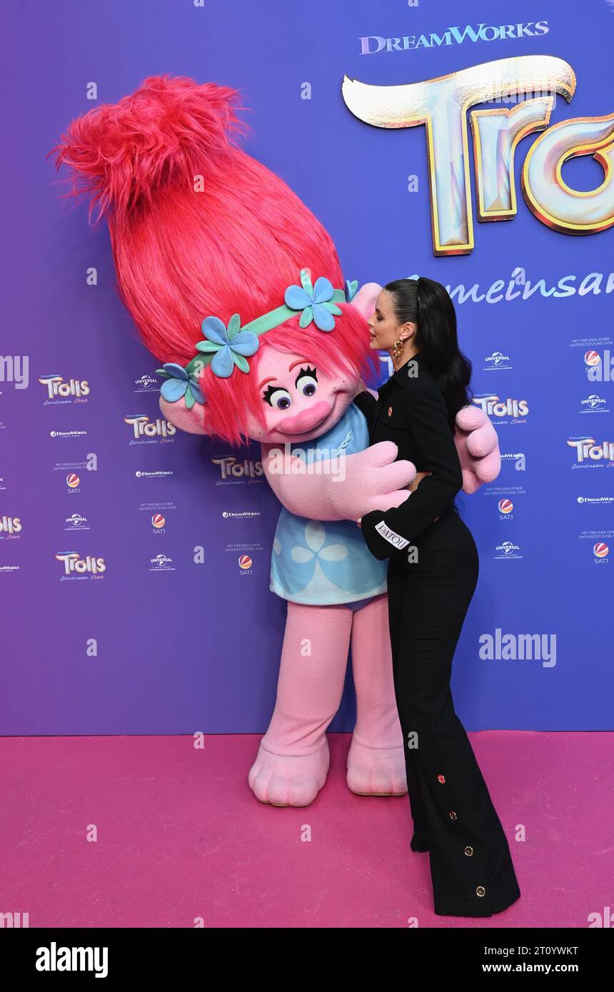 Cologne, Germany. 08th Oct, 2023. Singer Lena Meyer-Landrut, the German ...