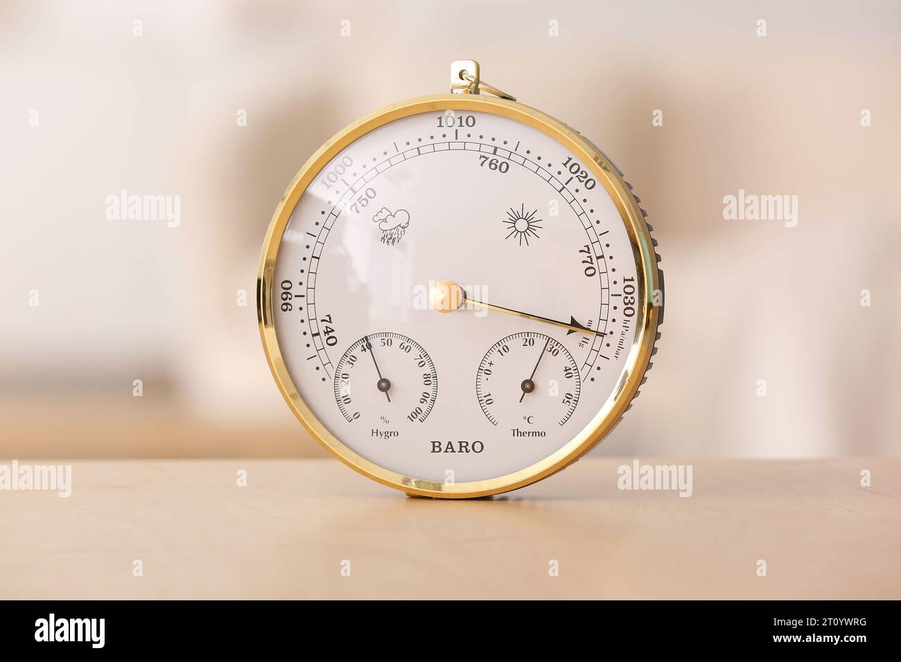 Barometer measuring barometric atmospheric hi-res stock photography and ...