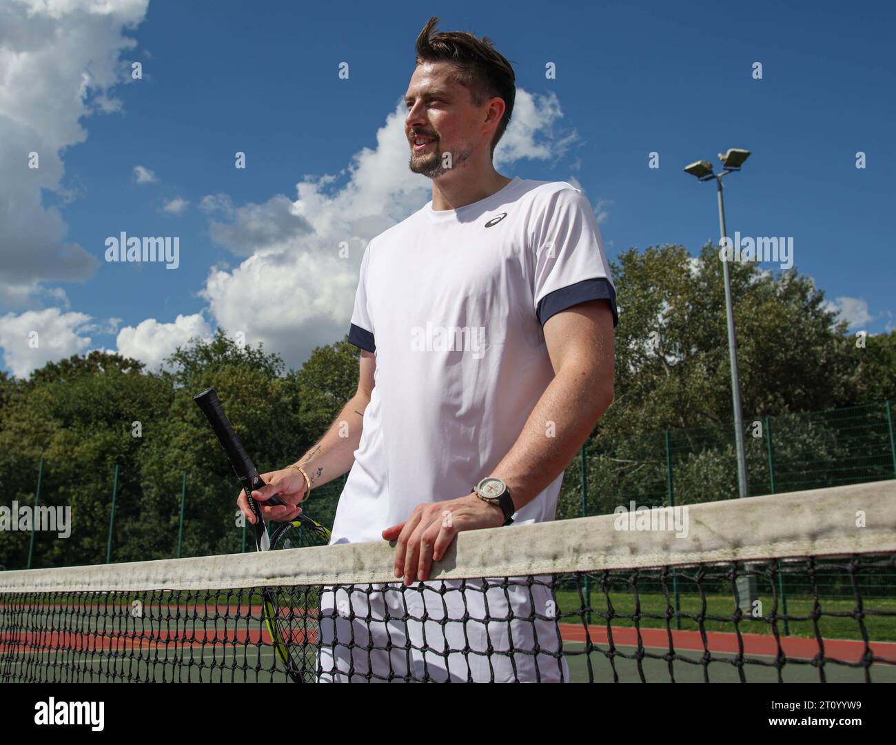 EDITORIAL USE ONLY Dr Alex George, ASICS ambassador, as the sports ...