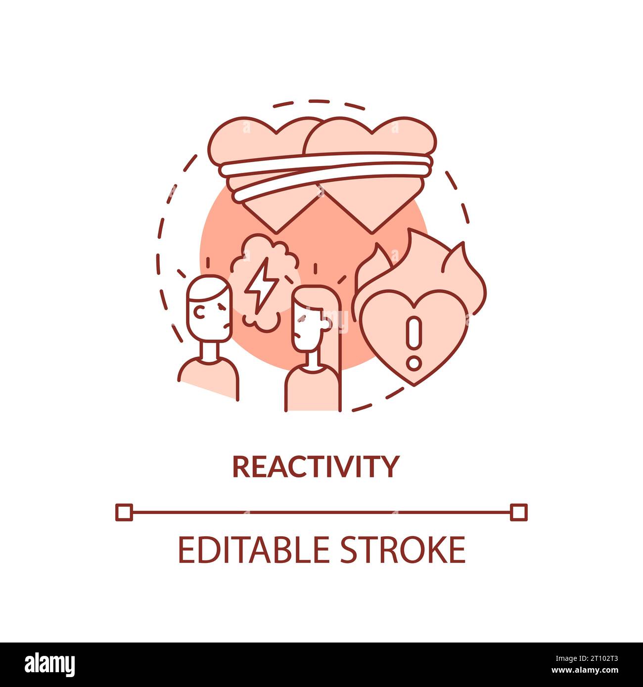 2D red linear icon reactivity concept Stock Vector Image & Art - Alamy 2D red linear icon reactivity concept Stock Vector Image & Art - Alamy