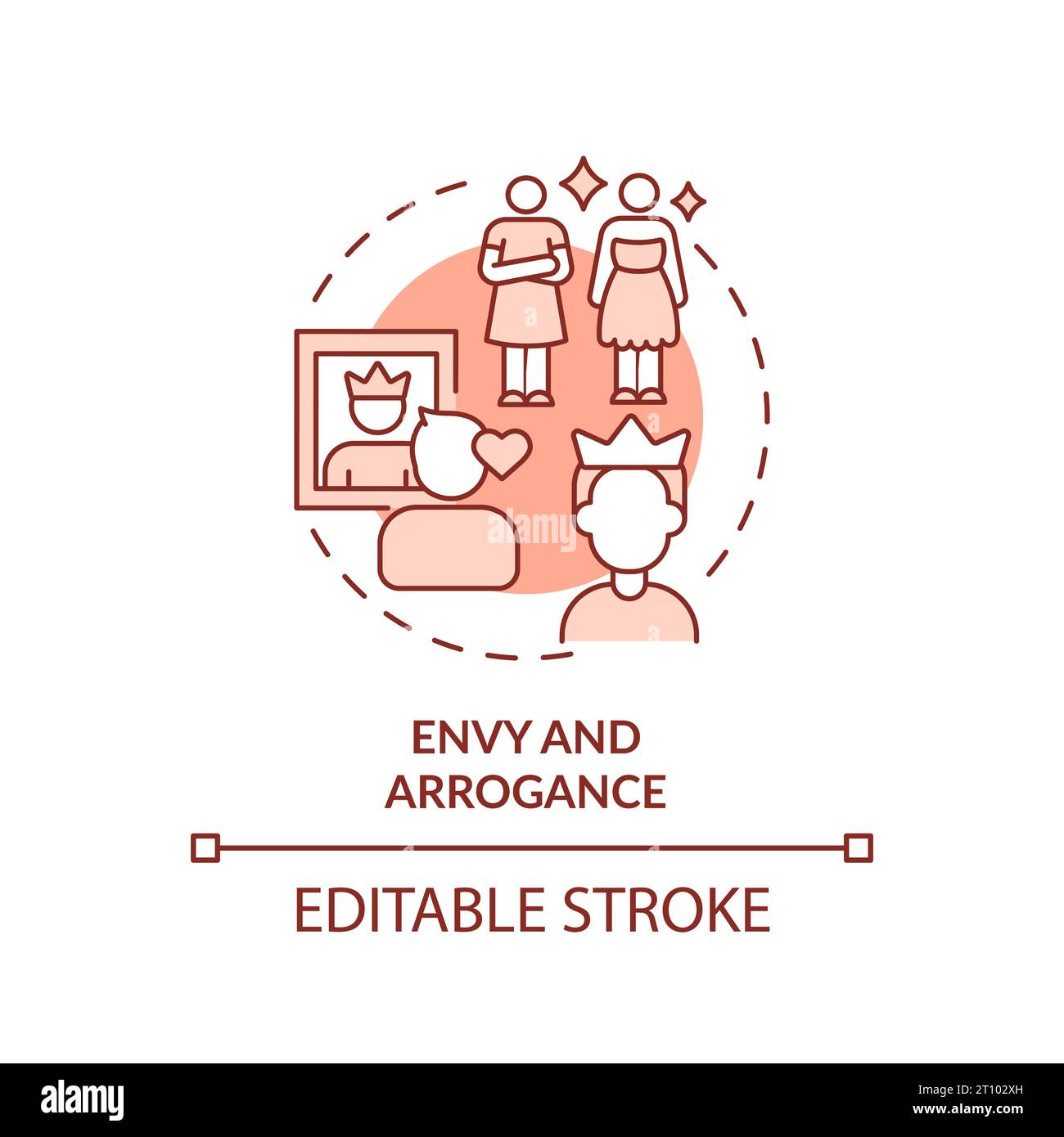 Arrogance Stock Vector Images - Alamy