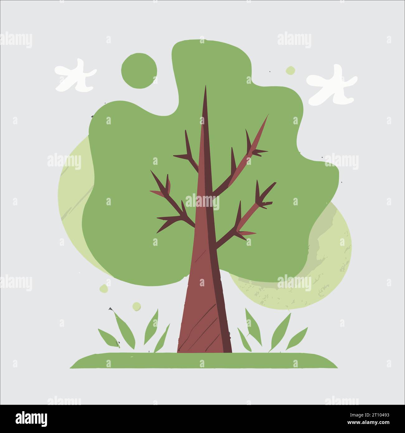 This vector art shows beautiful animations of nature in vector format, creating an enthralling ...
