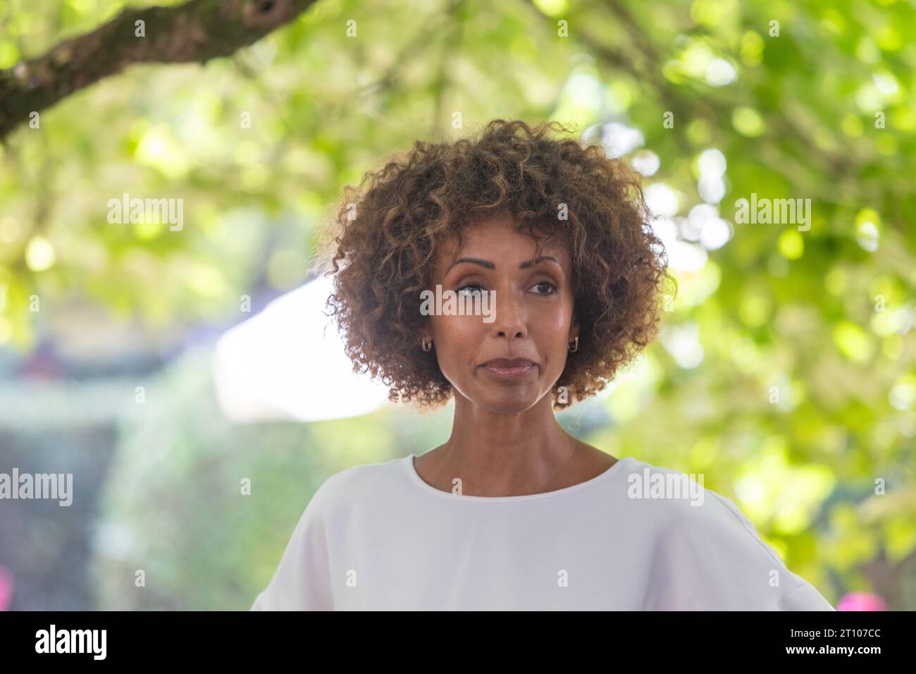 Sonia Rolland French film festival 2023 ANGOULEME Stock Photo - Alamy