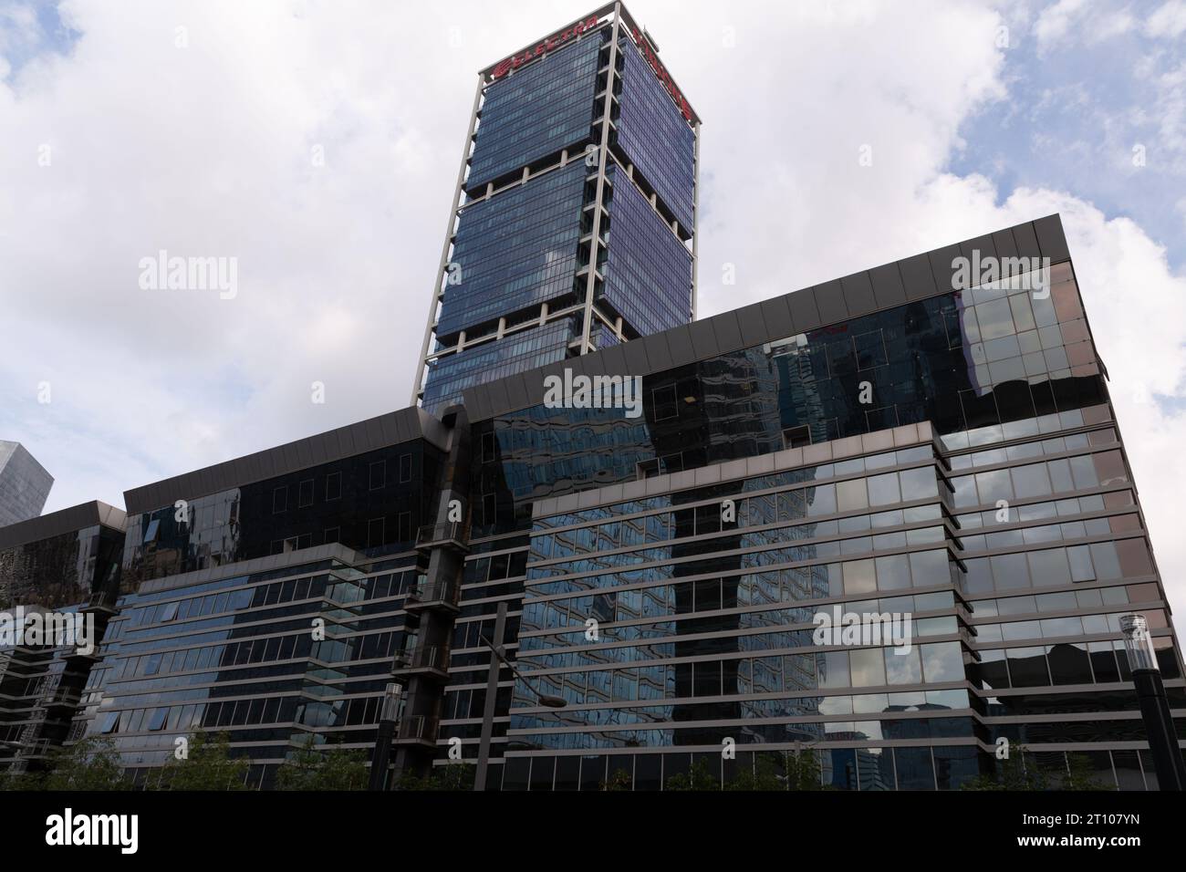 Tel Aviv, Israel - October 4, 2023: The Electra Tower is an office sky ...