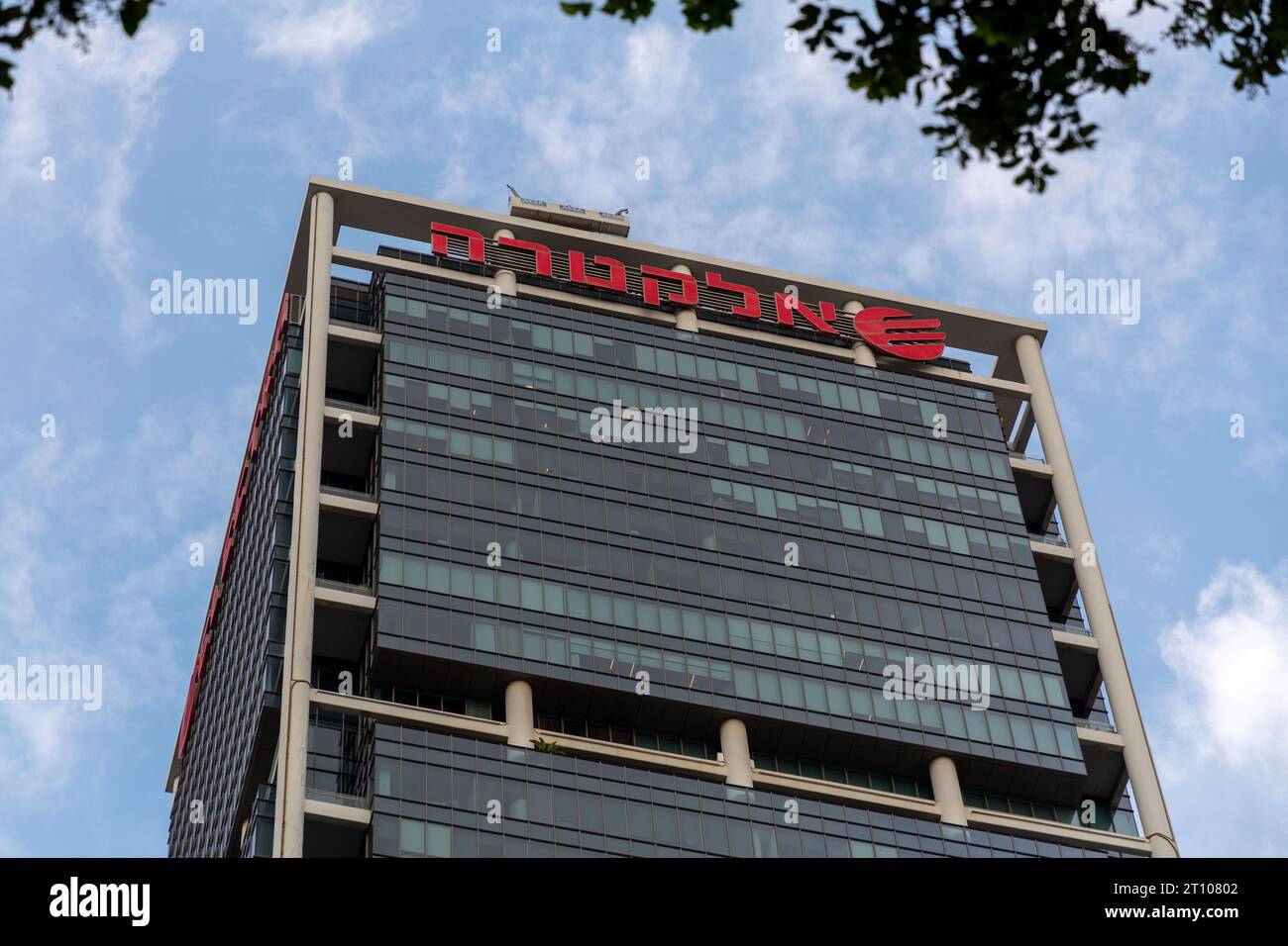 Tel Aviv, Israel - October 4, 2023: The Electra Tower is an office sky ...