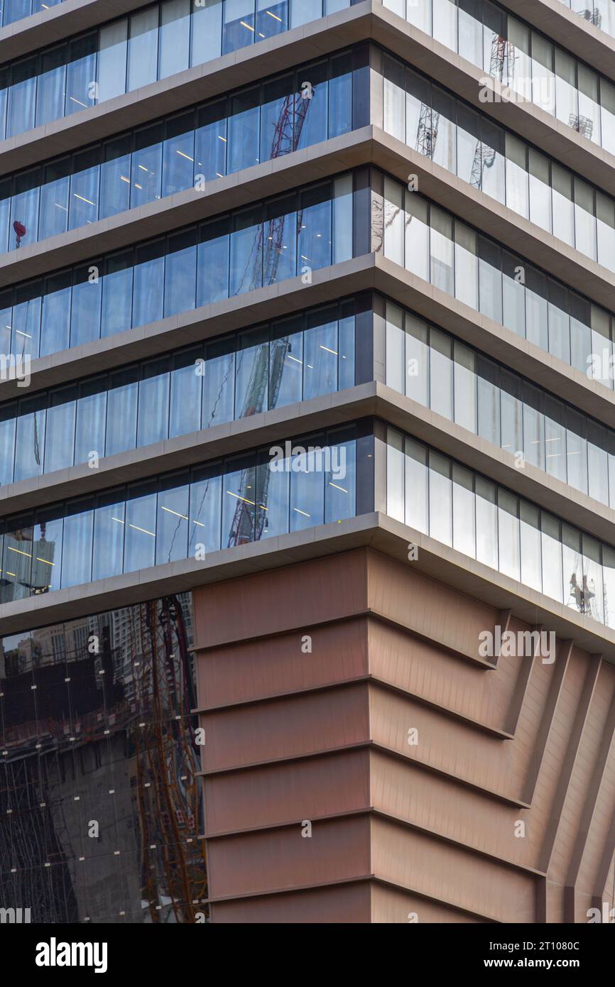Tel Aviv, Israel - October 4, 2023: Totzeret HaAretz Towers, stylized ...