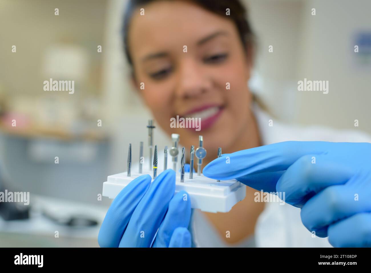 dentist with tools Stock Photo - Alamy