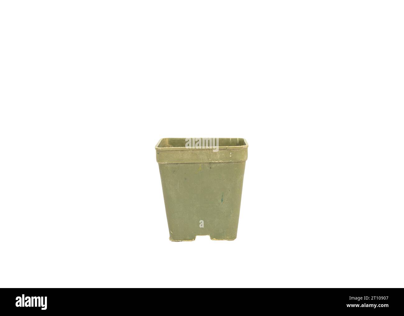 Small rectangular plastic container for plants Stock Photo - Alamy