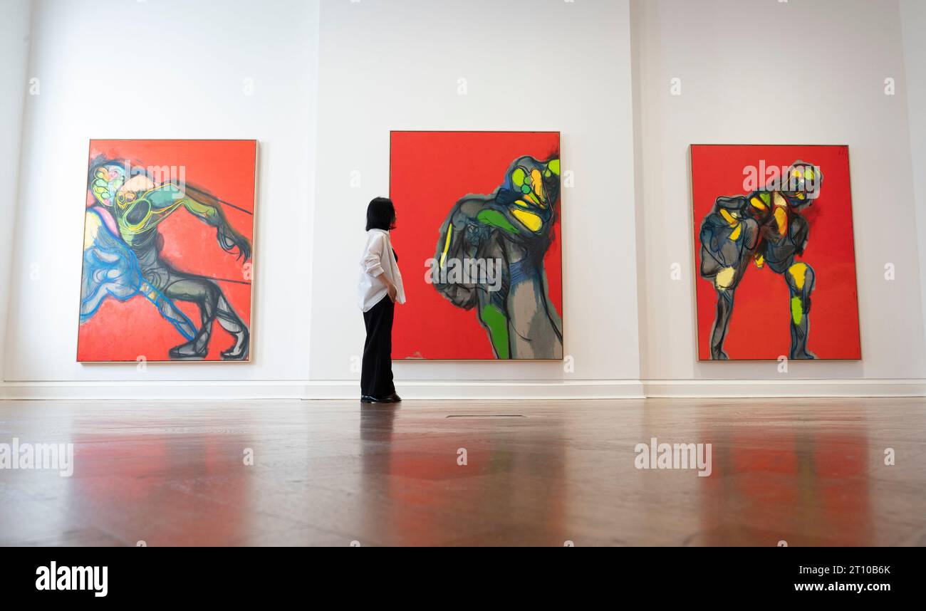 Thaddaeus Ropac, London, UK. 10th Oct, 2023. Stupor: a new exhibition ...