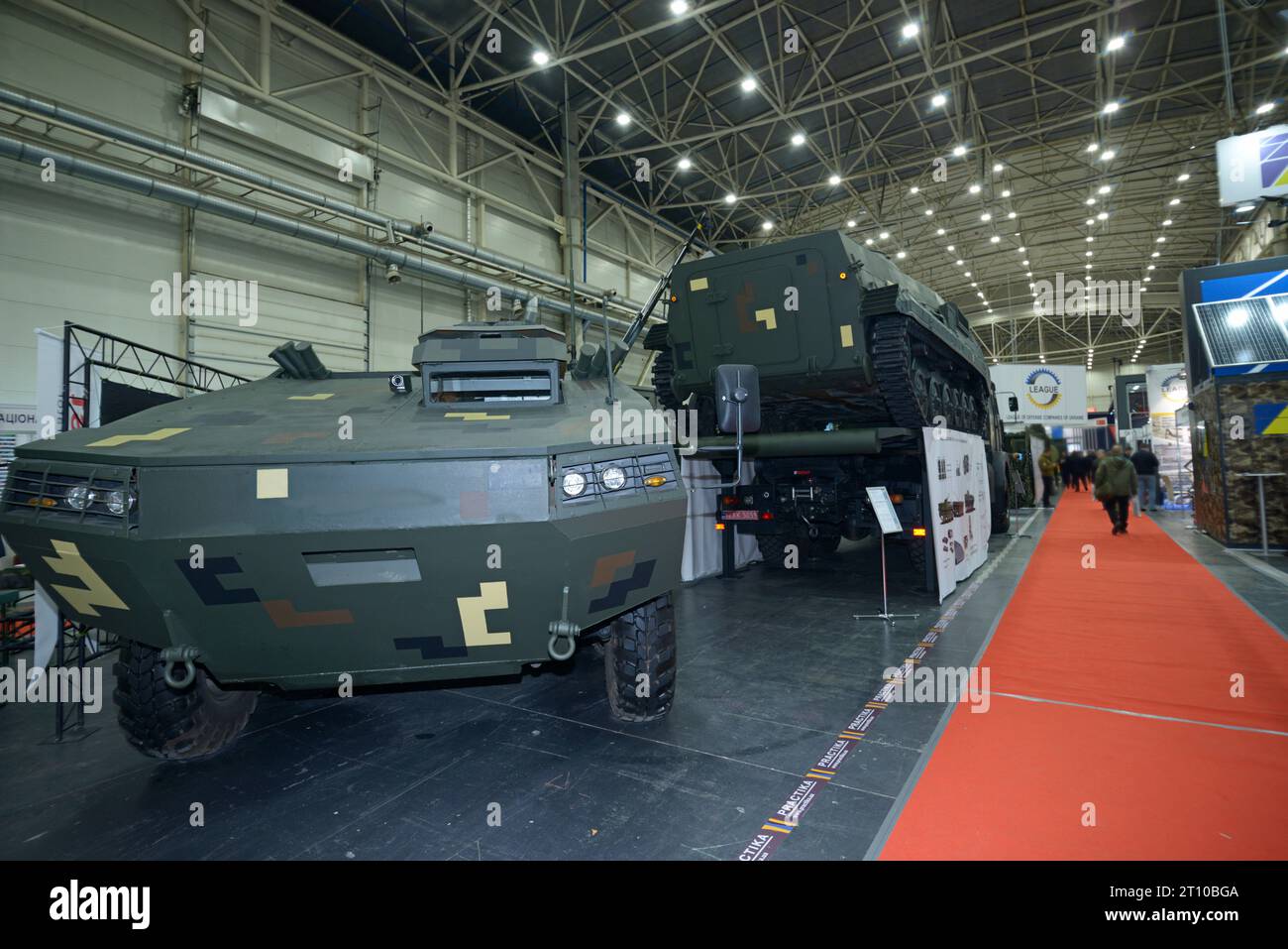 Armored personnel carrier, other military heavy duty transports set in ...