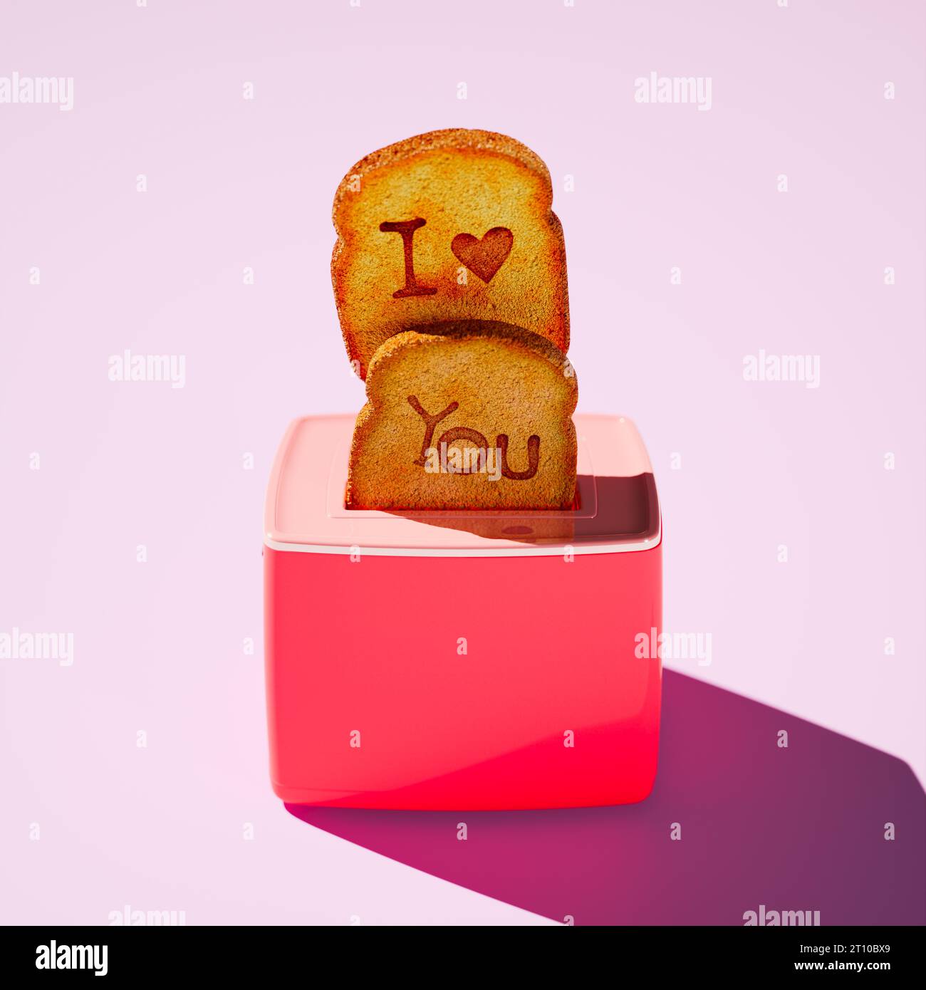 Capture the charm and sweetness with this adorable pink toaster ...