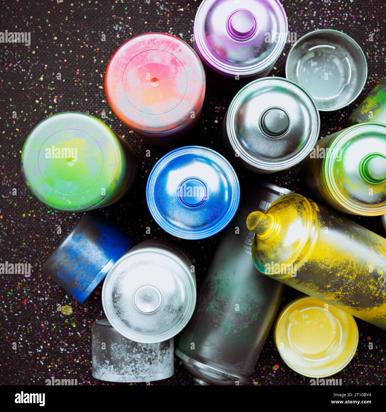 Aerosols multiple hi-res stock photography and images - Alamy