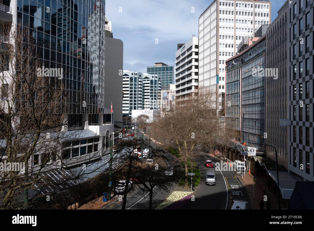 Wellington city street hi-res stock photography and images - Alamy