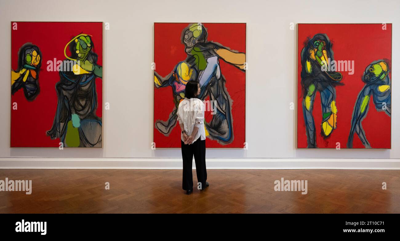 Thaddaeus Ropac, London, UK. 10th Oct, 2023. Stupor: a new exhibition ...