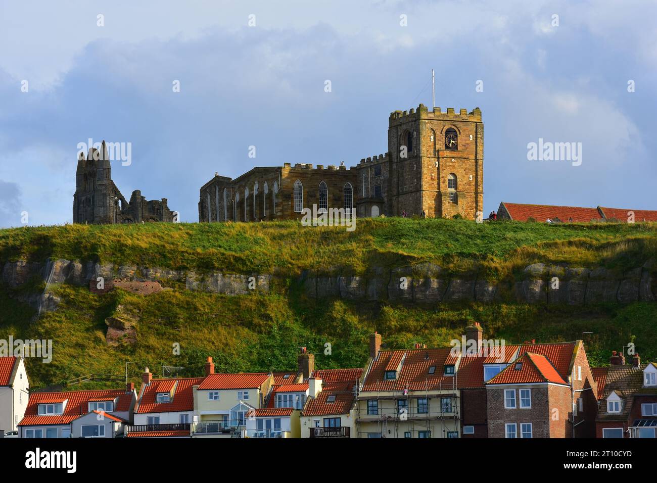 St Mary's church, Whitby North Yorkshire Stock Photo - Alamy