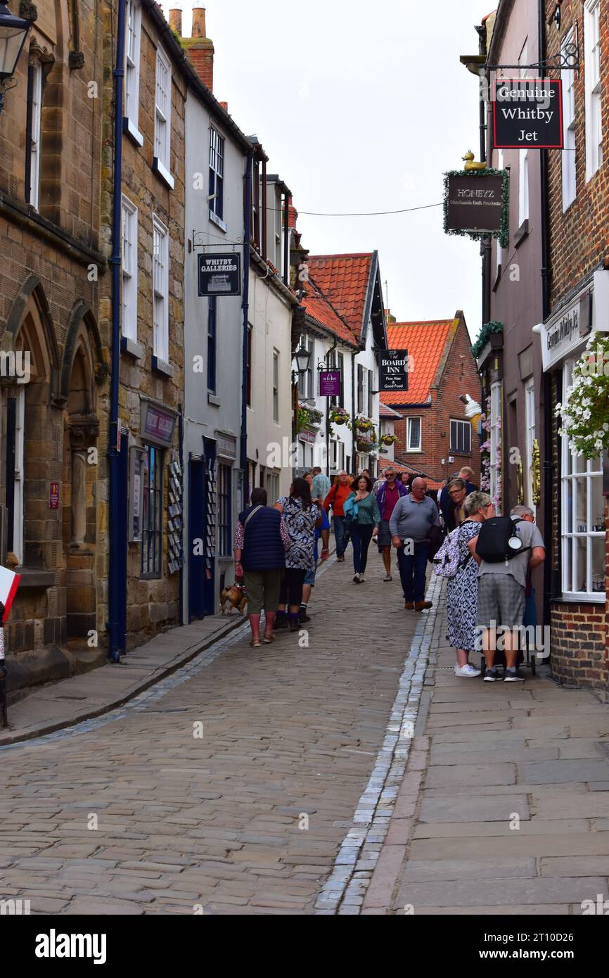 Church Street, Whitby North Yorkshire Stock Photo - Alamy