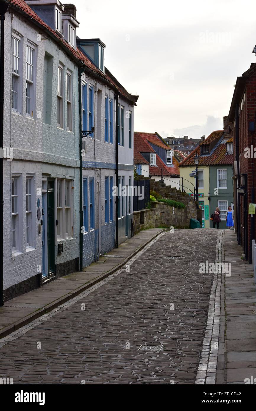 Cottages, Whitby North Yorkshire Stock Photo - Alamy