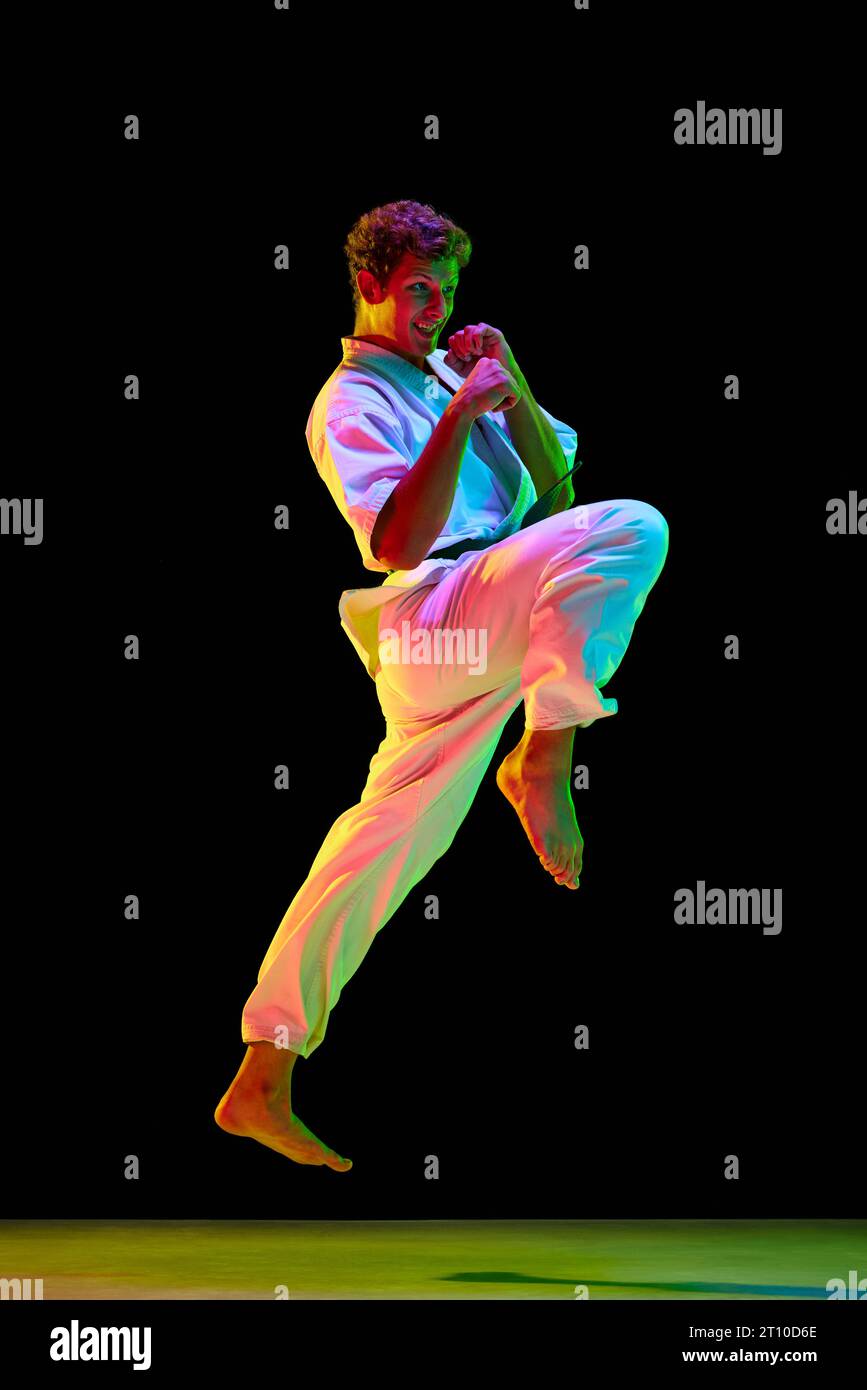 Practice kicks punches hi-res stock photography and images - Alamy