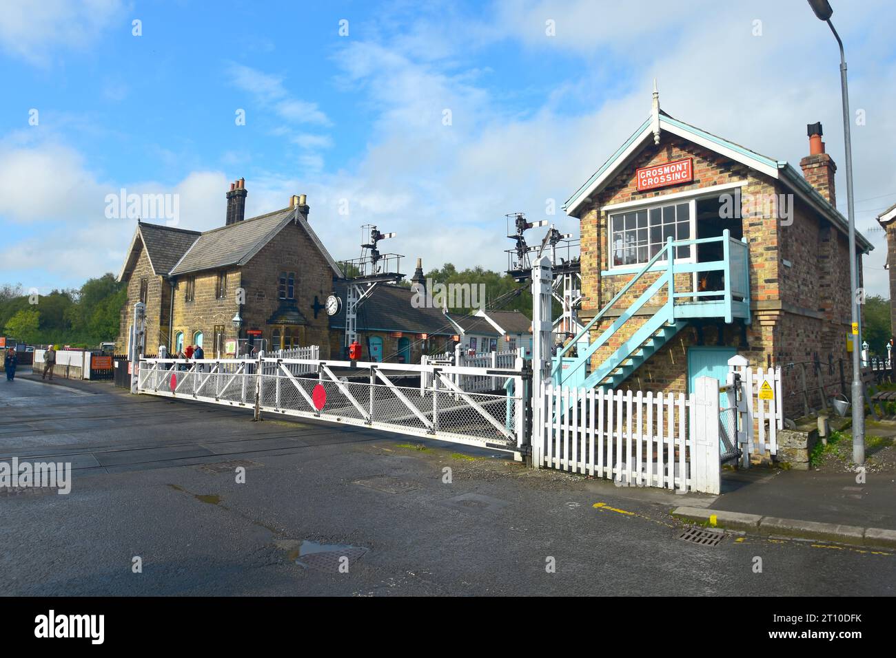 Grosmont Station, North Yorkshire Moors UK Stock Photo - Alamy