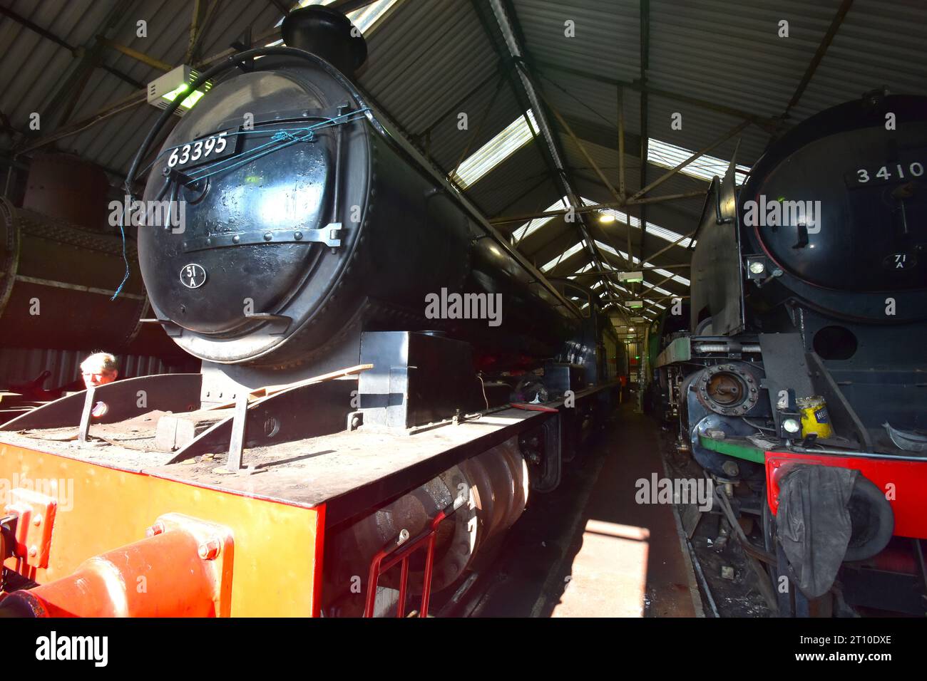 LNER Q6 No. 63395, Grosmont Station, North Yorkshire Moors UK Stock ...