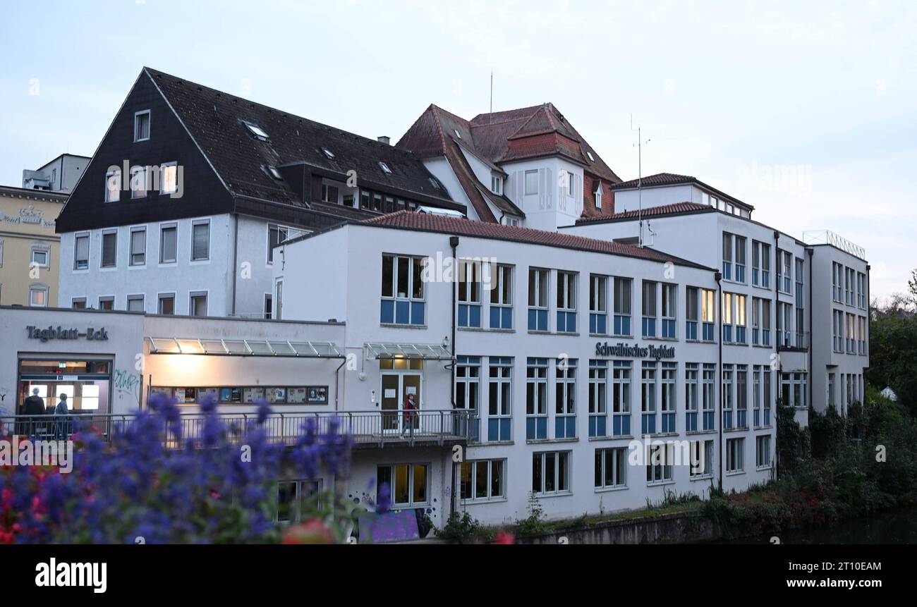 Tuebingen 09.10.2023 Aussenansicht des Verlag Schwaebisches Tagblatt in ...