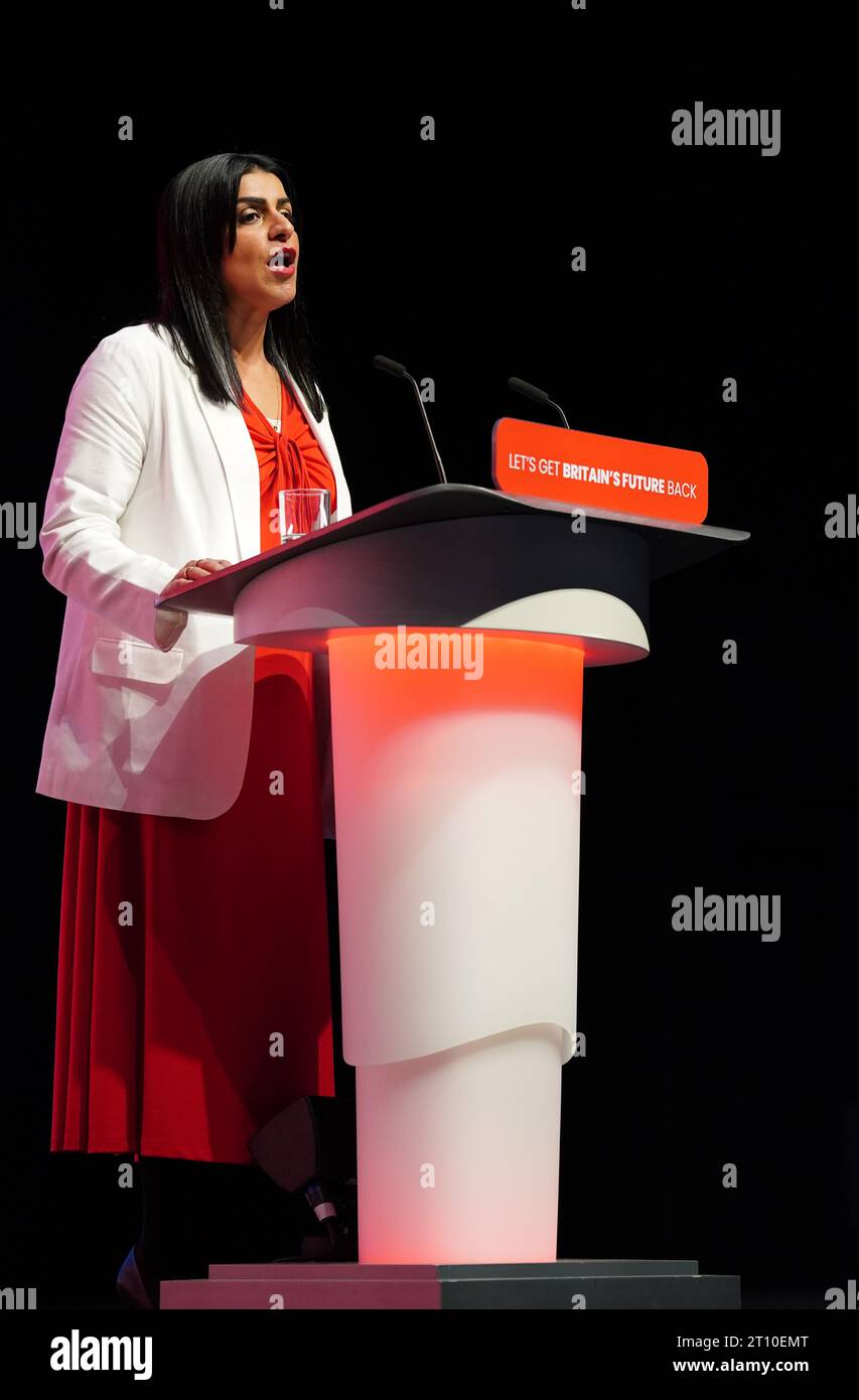Shadow justice secretary shabana mahmood hi-res stock photography and ...