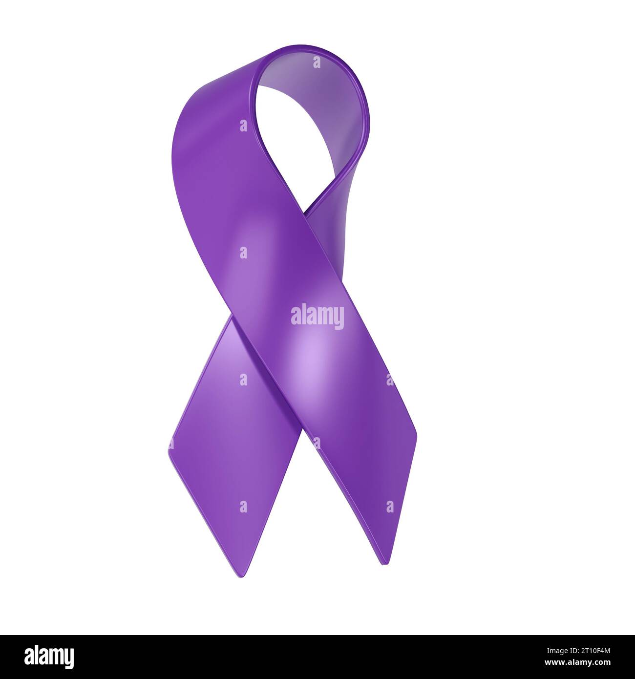 3d icon Violet Ribbon World Pancreatic Cancer day is observed every ...