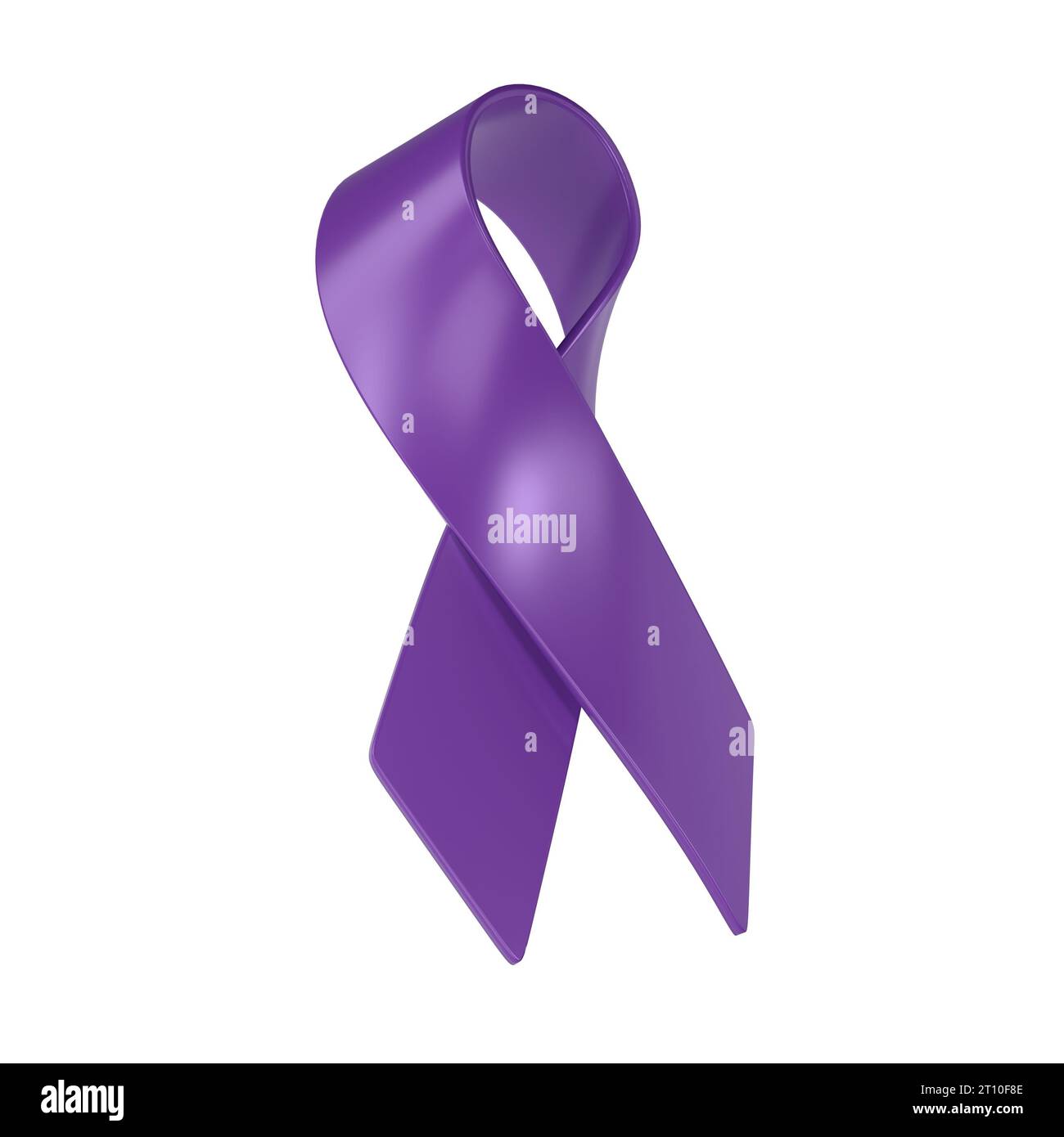 Violet Ribbon World Pancreatic Cancer day 3d icon is observed every ...
