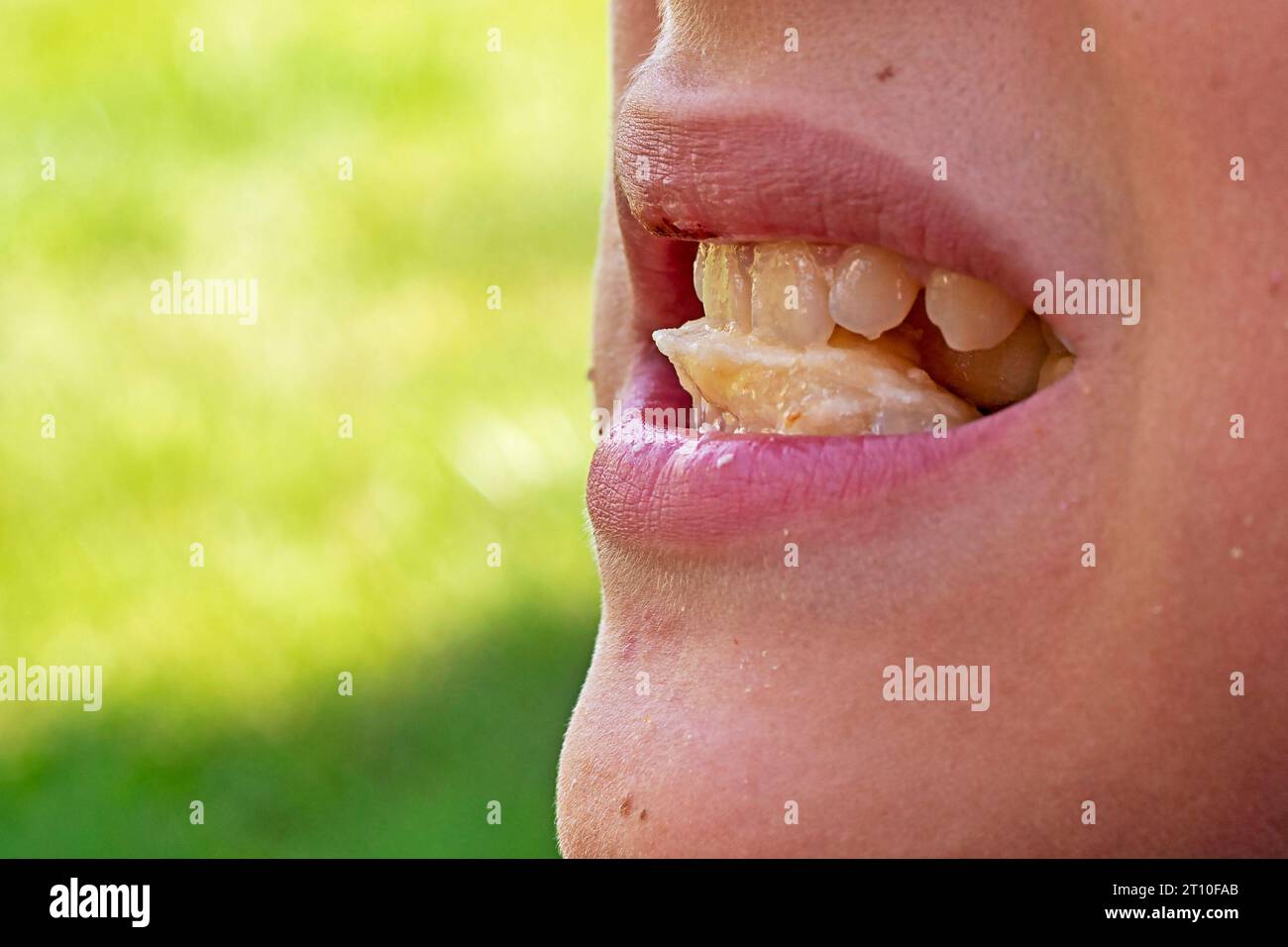 Banana in the mouth hi-res stock photography and images - Alamy