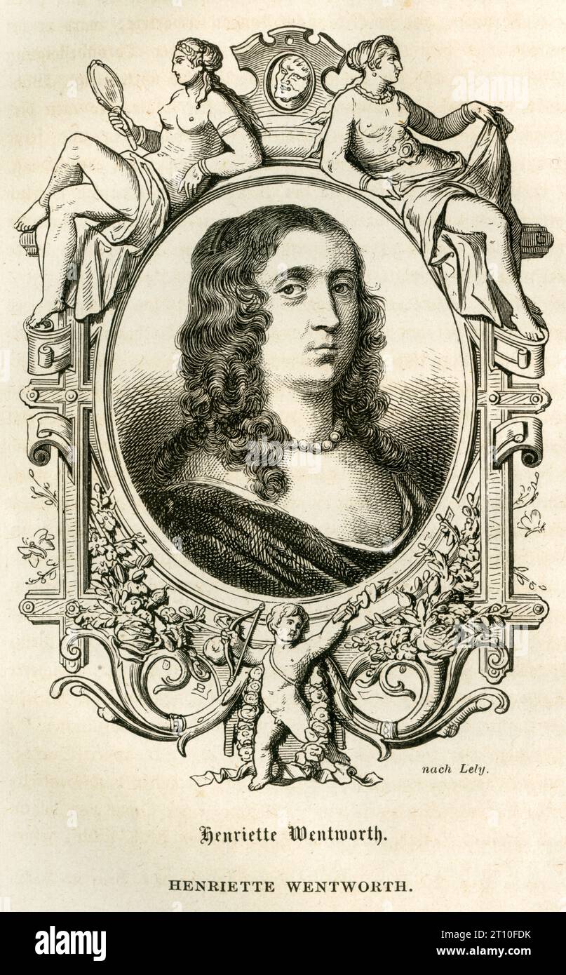 Europa, Großbritannien, Bedfordshire, Toddington, Henriette Wentworth ...