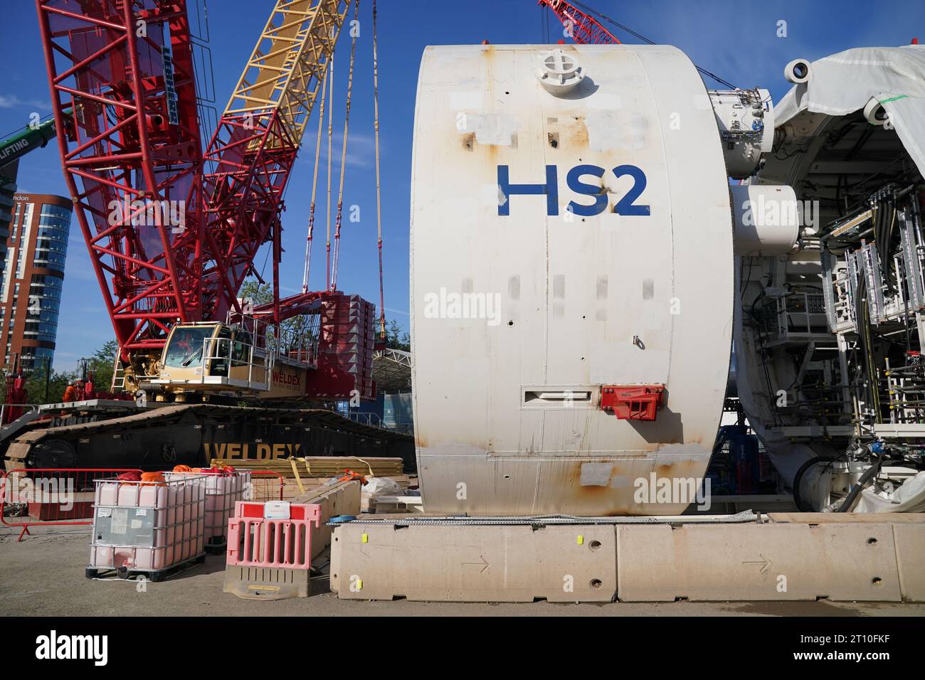 Old tunnel boring machine hi-res stock photography and images - Alamy