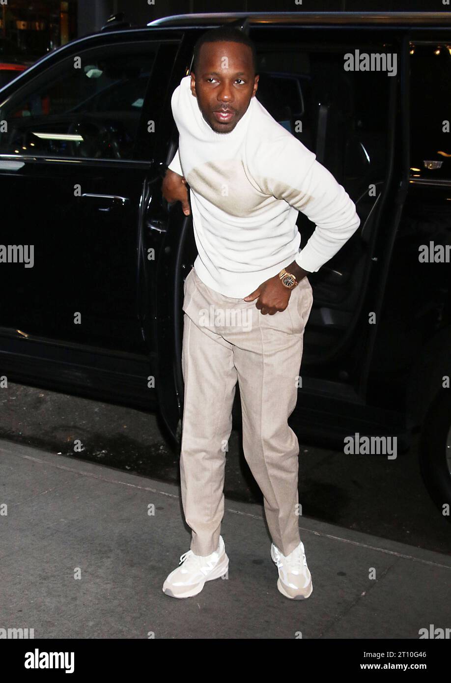 NEW YORK, NY- OCTOBER 9: Rich Paul seen at CBS Mornings in New York ...