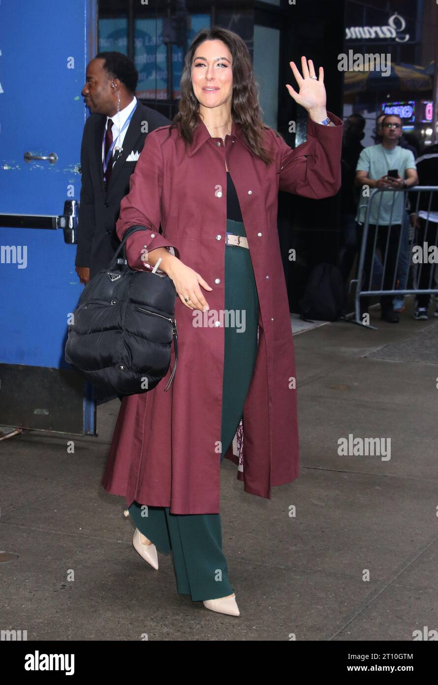 Qctober 09, 2023 Erielle Reshef on Good Morning America in New York ...