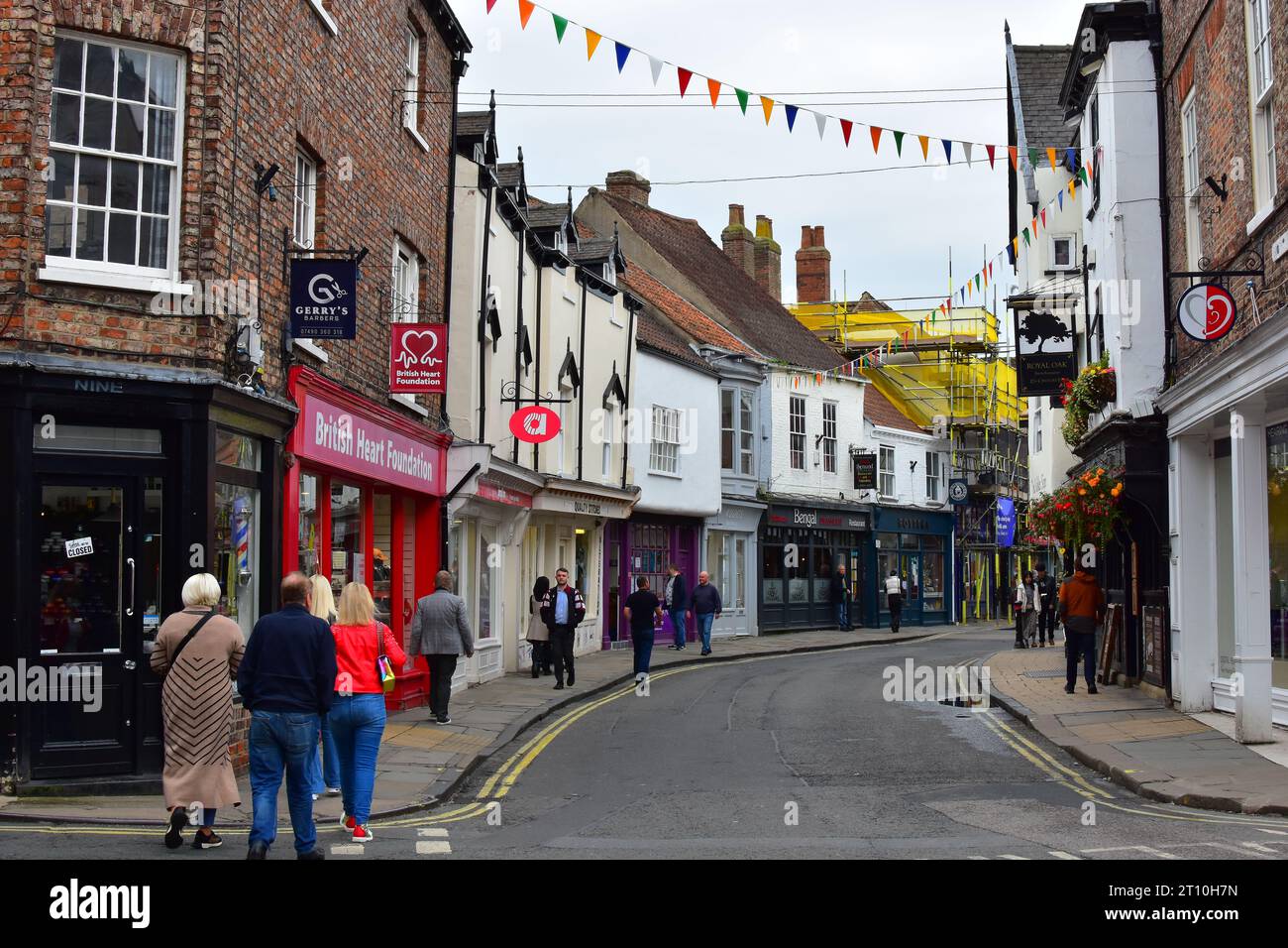 Goodramgate, York, UK Stock Photo - Alamy
