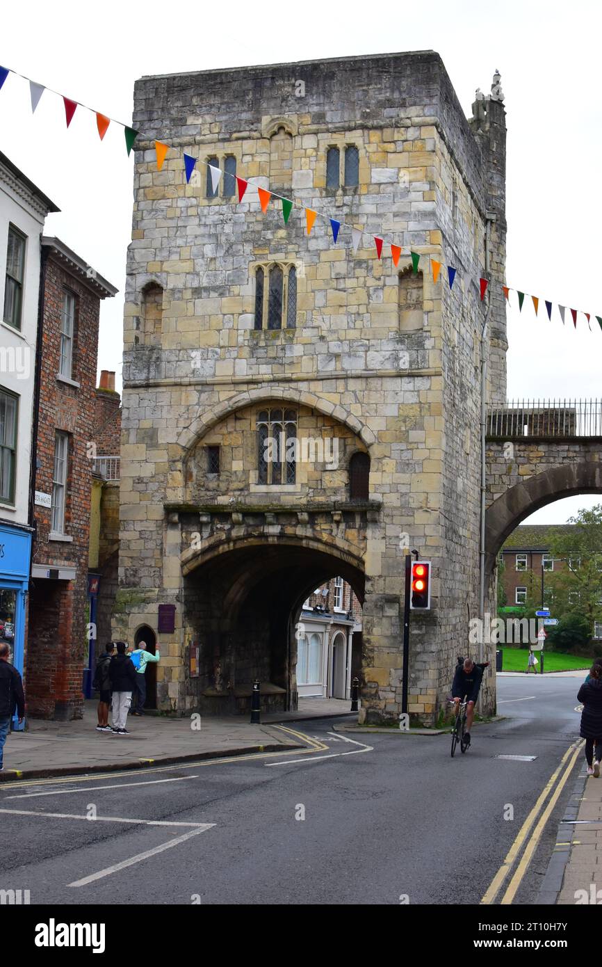 Monk Bar, York, UK Stock Photo - Alamy