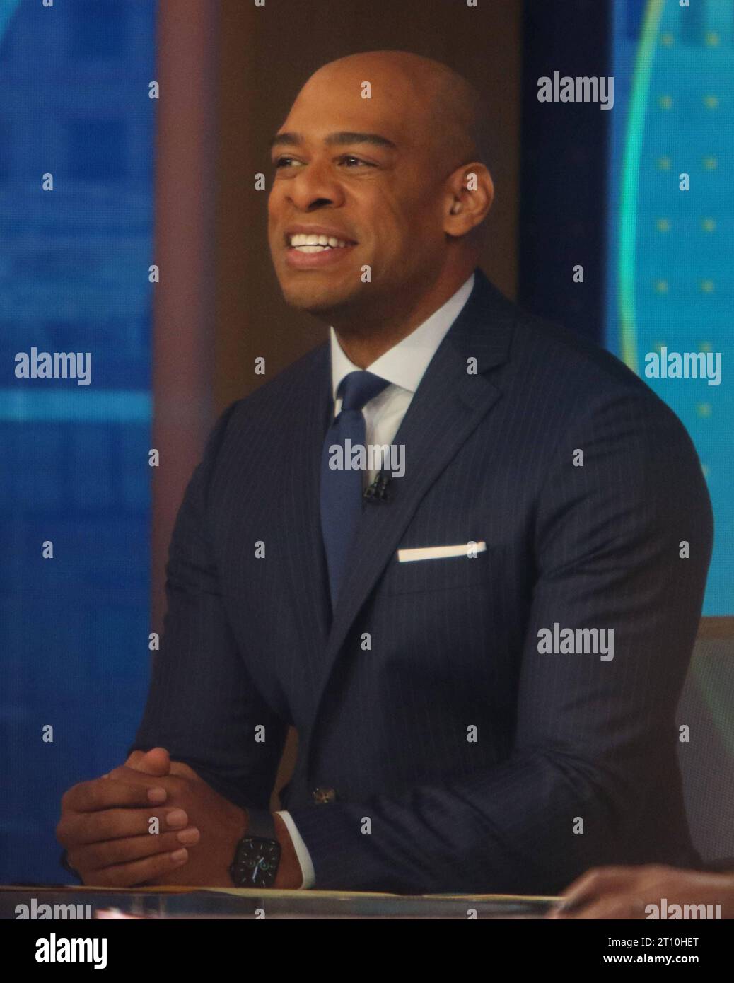 Qctober 09, 2023 DeMarco Morgan on Good Morning America in New York ...