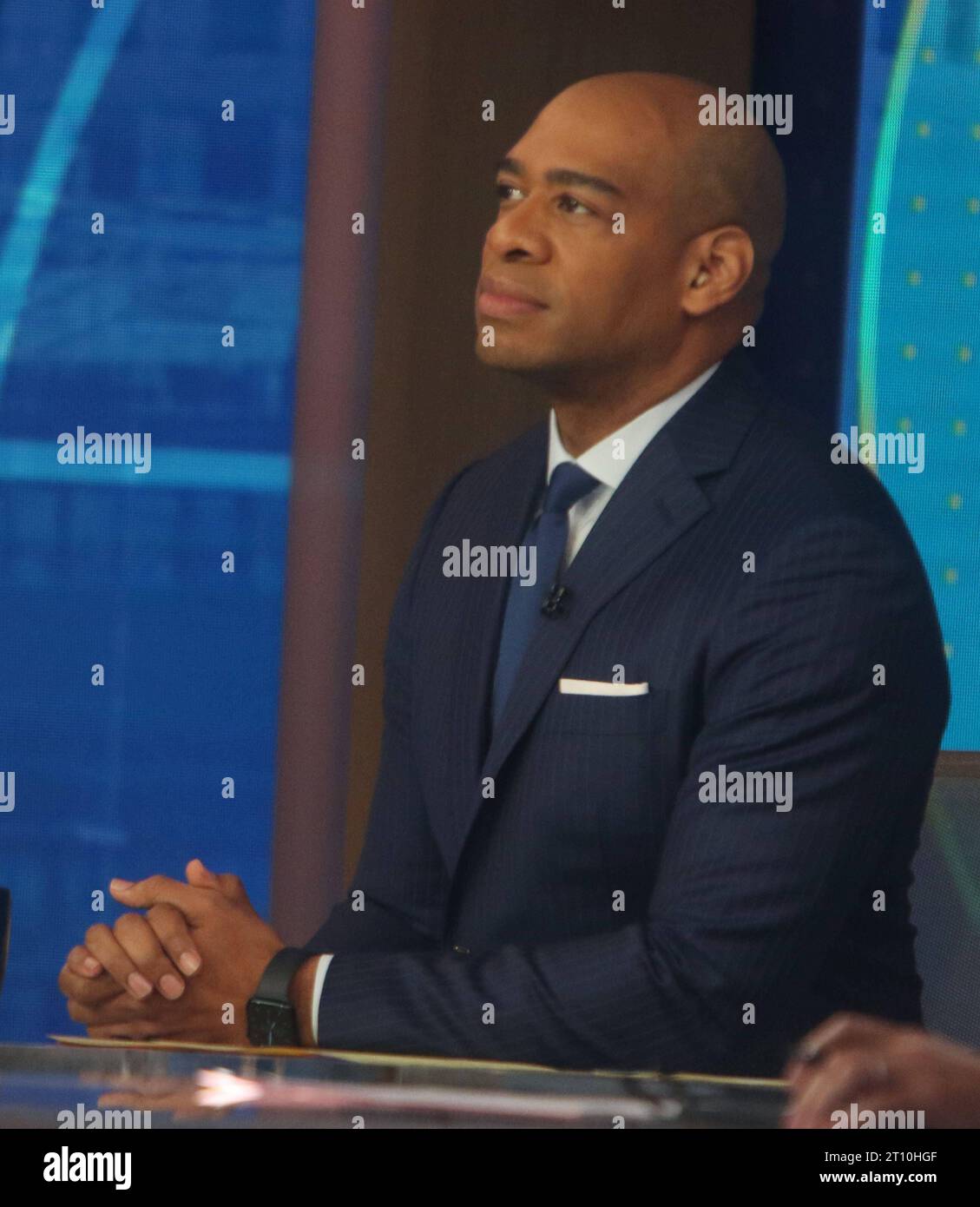 Qctober 09, 2023 DeMarco Morgan on Good Morning America in New York ...