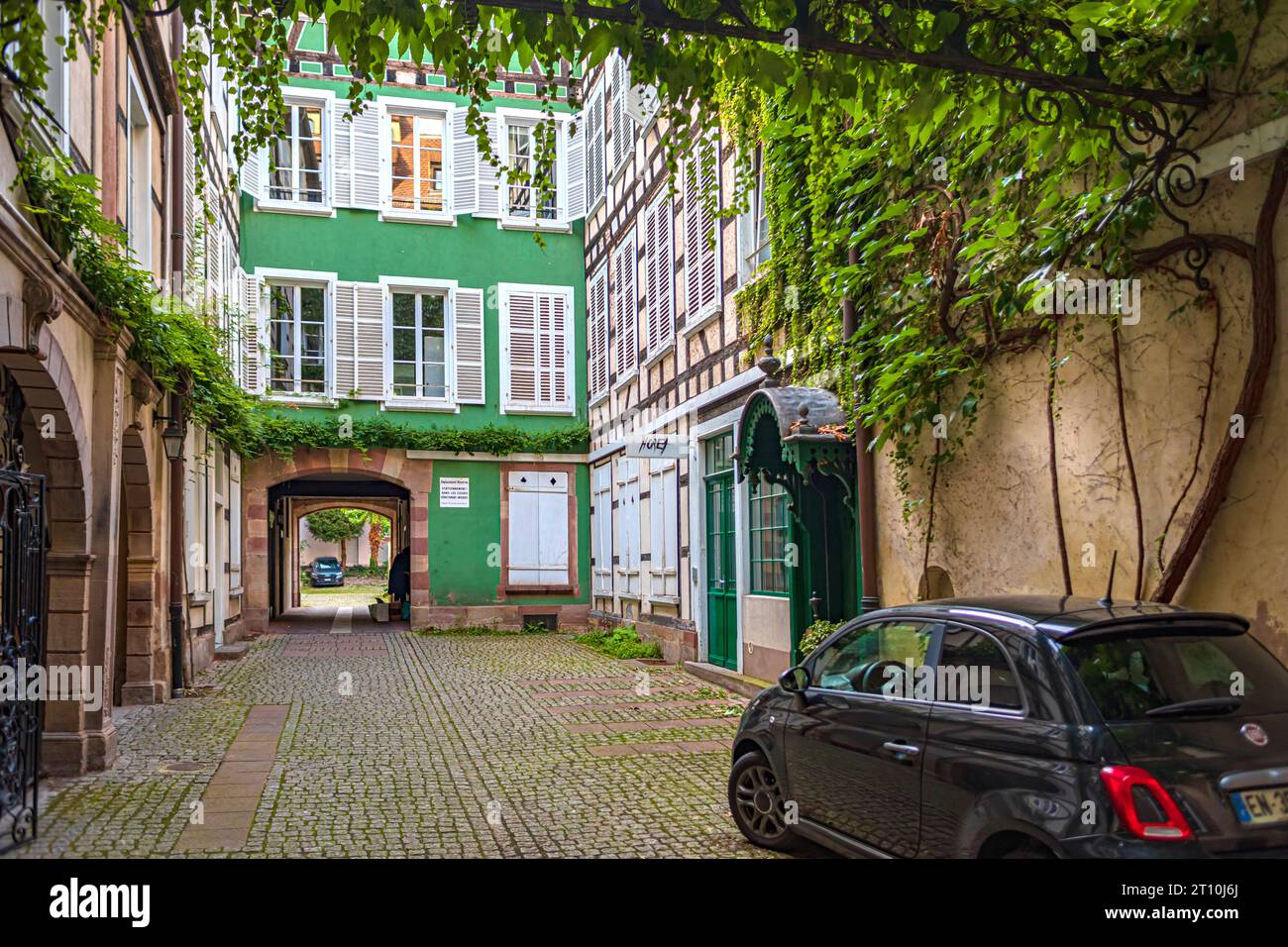 STRASBOURG, GRAND EST, FRANCE - CIRCA AUGUST, 2023: The cityscape of ...